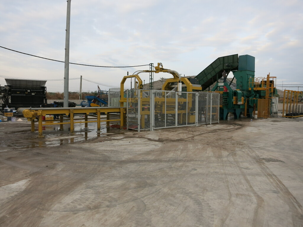 Rotowrap 40 at Recycling plant PLT in Vietnam near Ho Chi Minh City ...